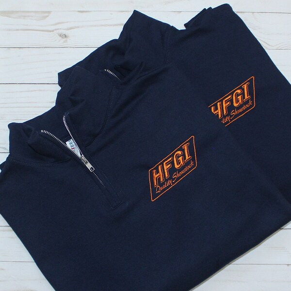 Custom Quarter Zip - Etsy