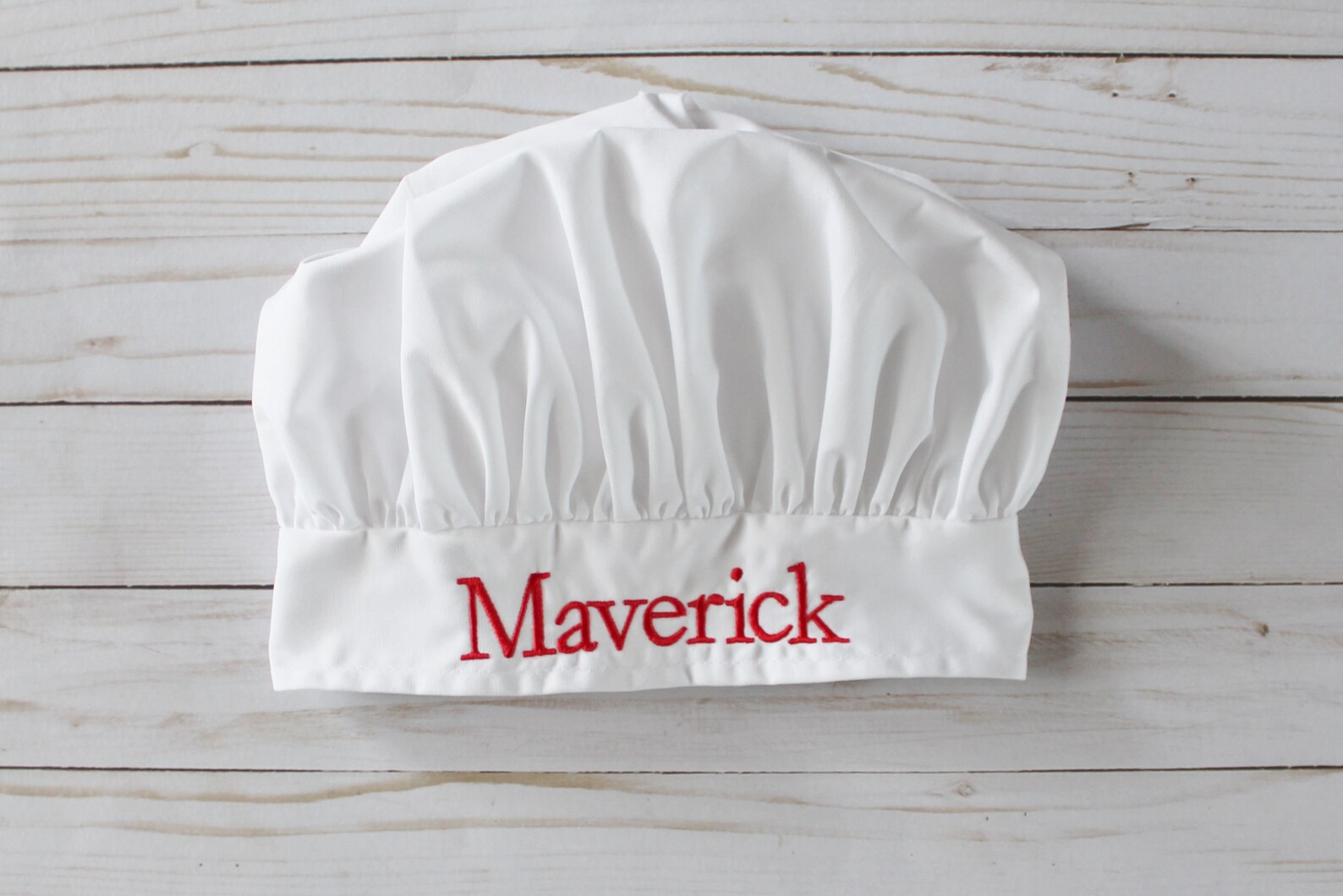 Personalized Kids Chef's Hat Embroidered Chef's Hat - Etsy