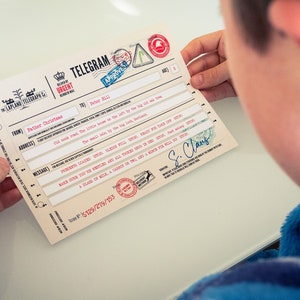 Christmas Editable Telegram. Santa Letter. Santagram Personalised ...