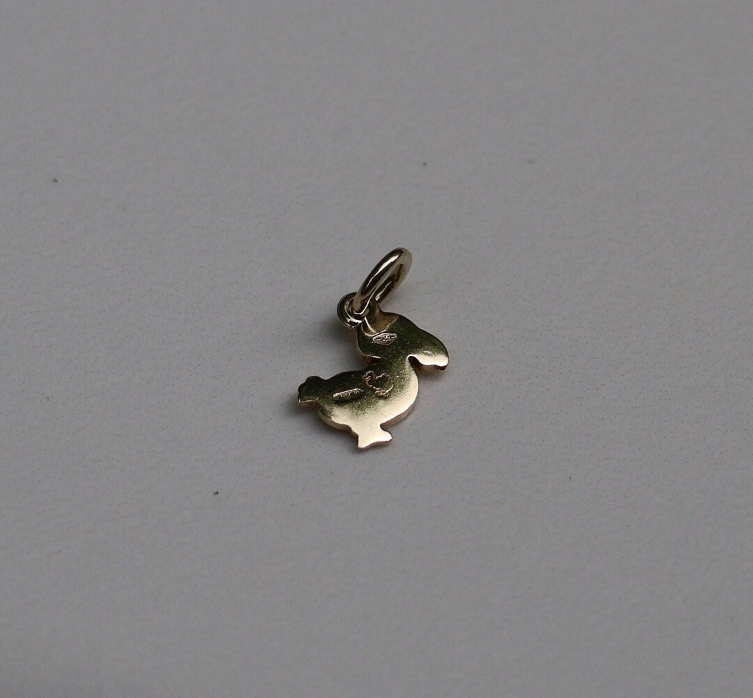 Dodo Pomellato 18k Yellow Gold Dodo Junior Charm 1gr - Etsy