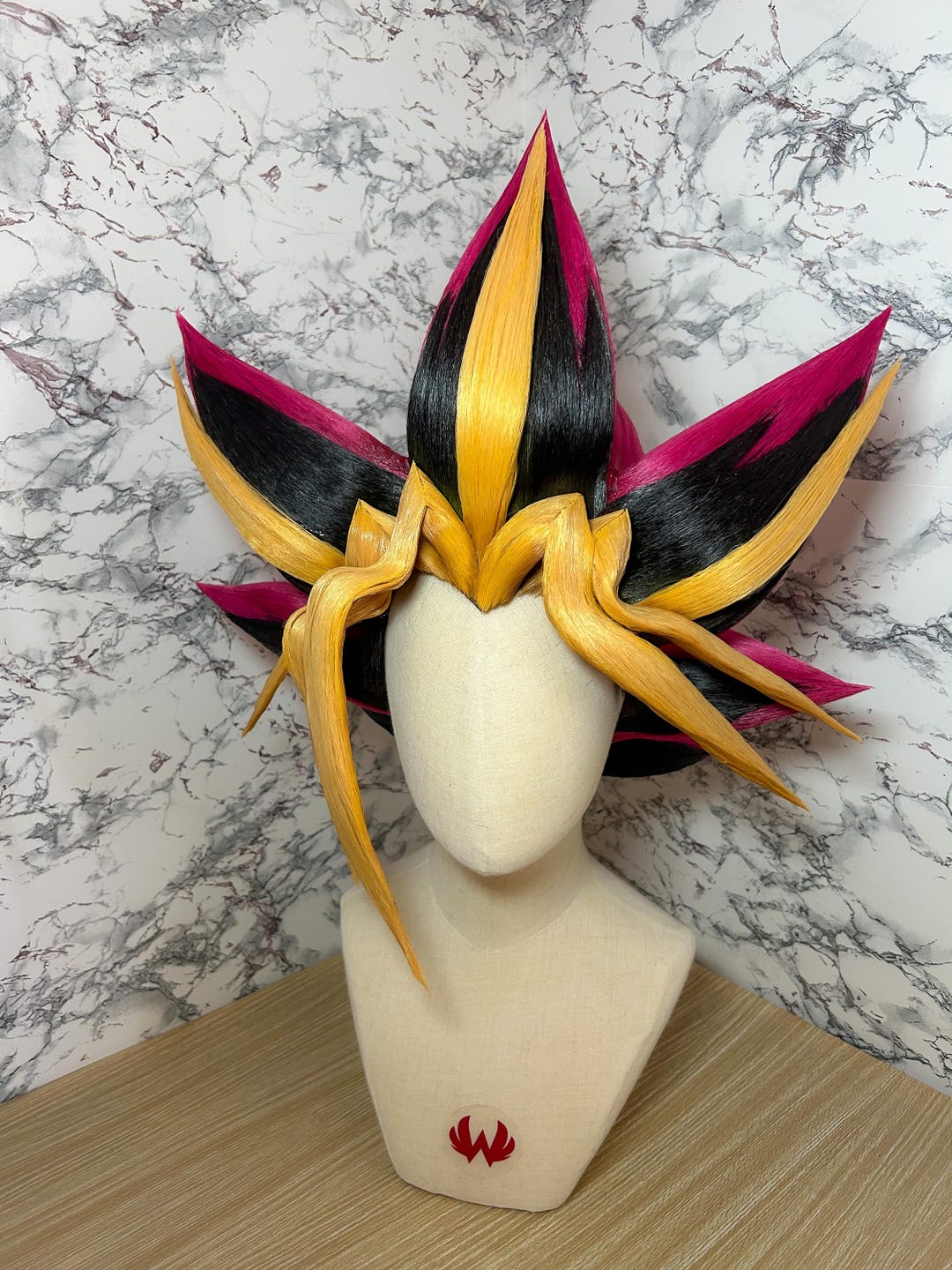 Yugi Cosplay Wig From Yu-gi-oh - Etsy