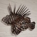 Lion Fish Sign Wall Decor Wall Art Interior Design Wall Hanging Metal ...