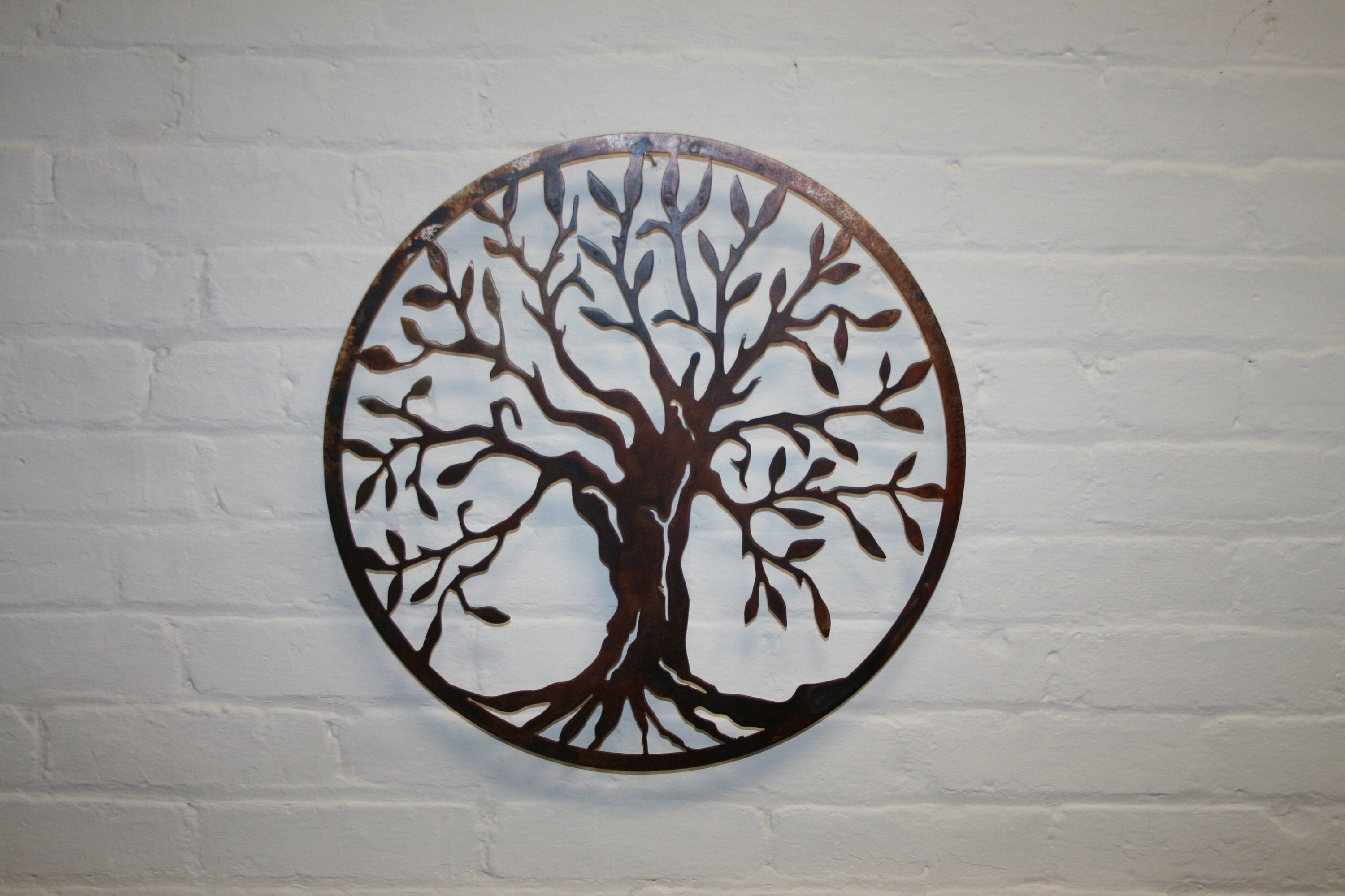 Olive Tree of Life Wall Decor Metal Tree Metal Sign Patina - Etsy