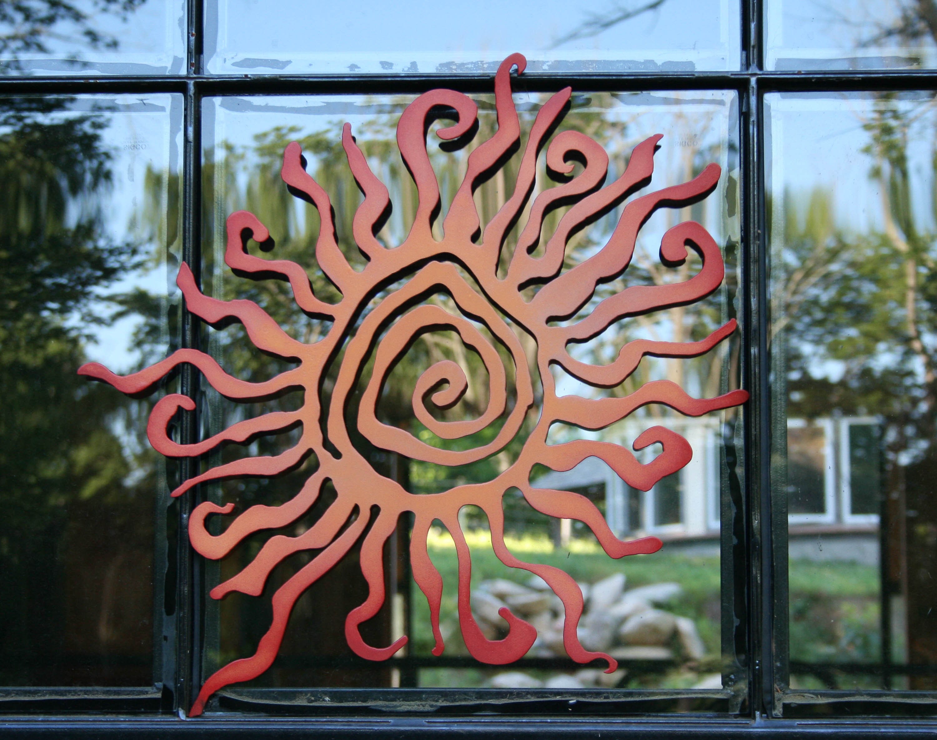 Sun Wall Art Rustic Home Wall Decor Boho Farmhouse Yard Decor Rustic ...