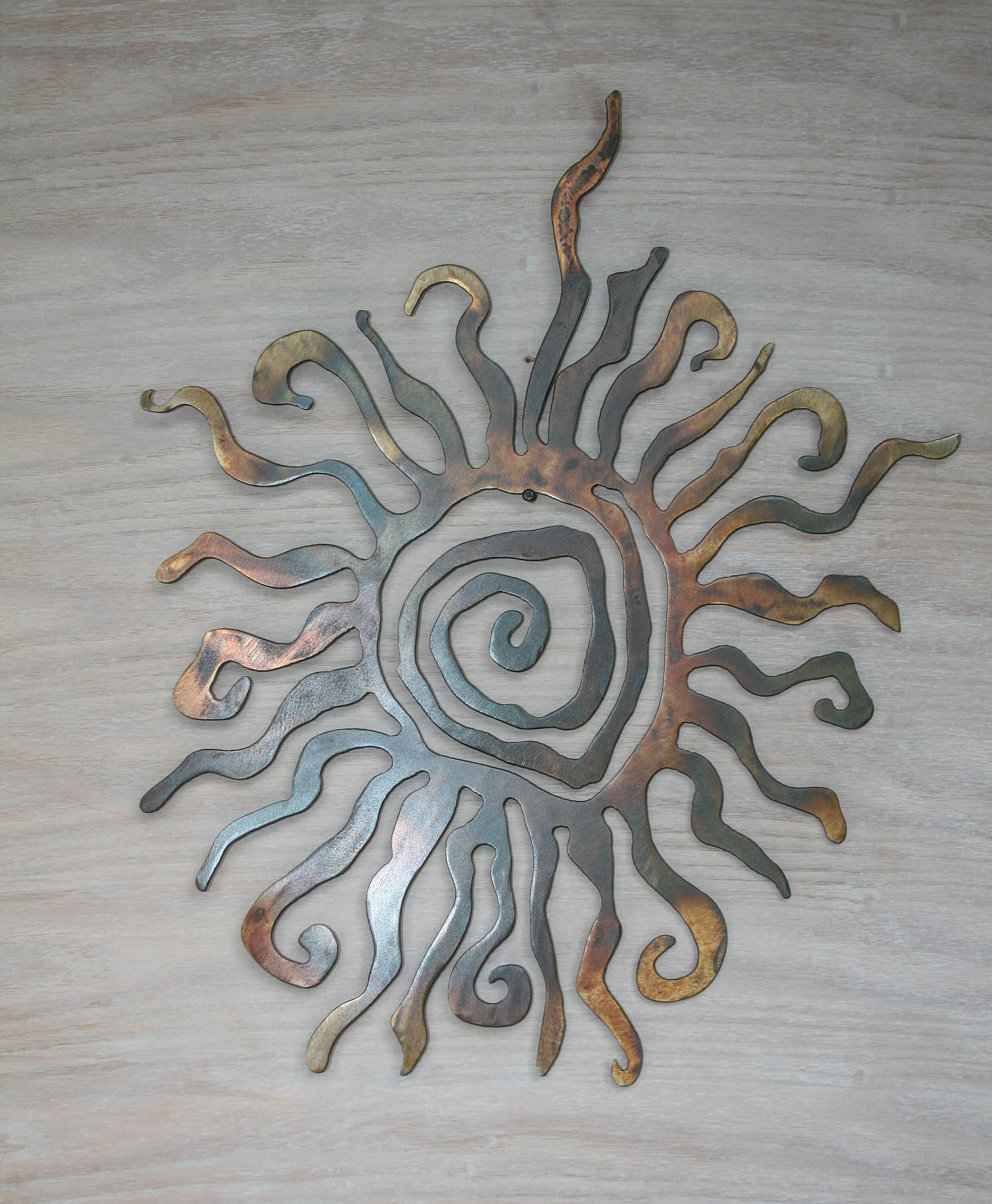 Sun Wall Art Rustic Home Wall Decor Boho Farmhouse Yard Decor - Etsy