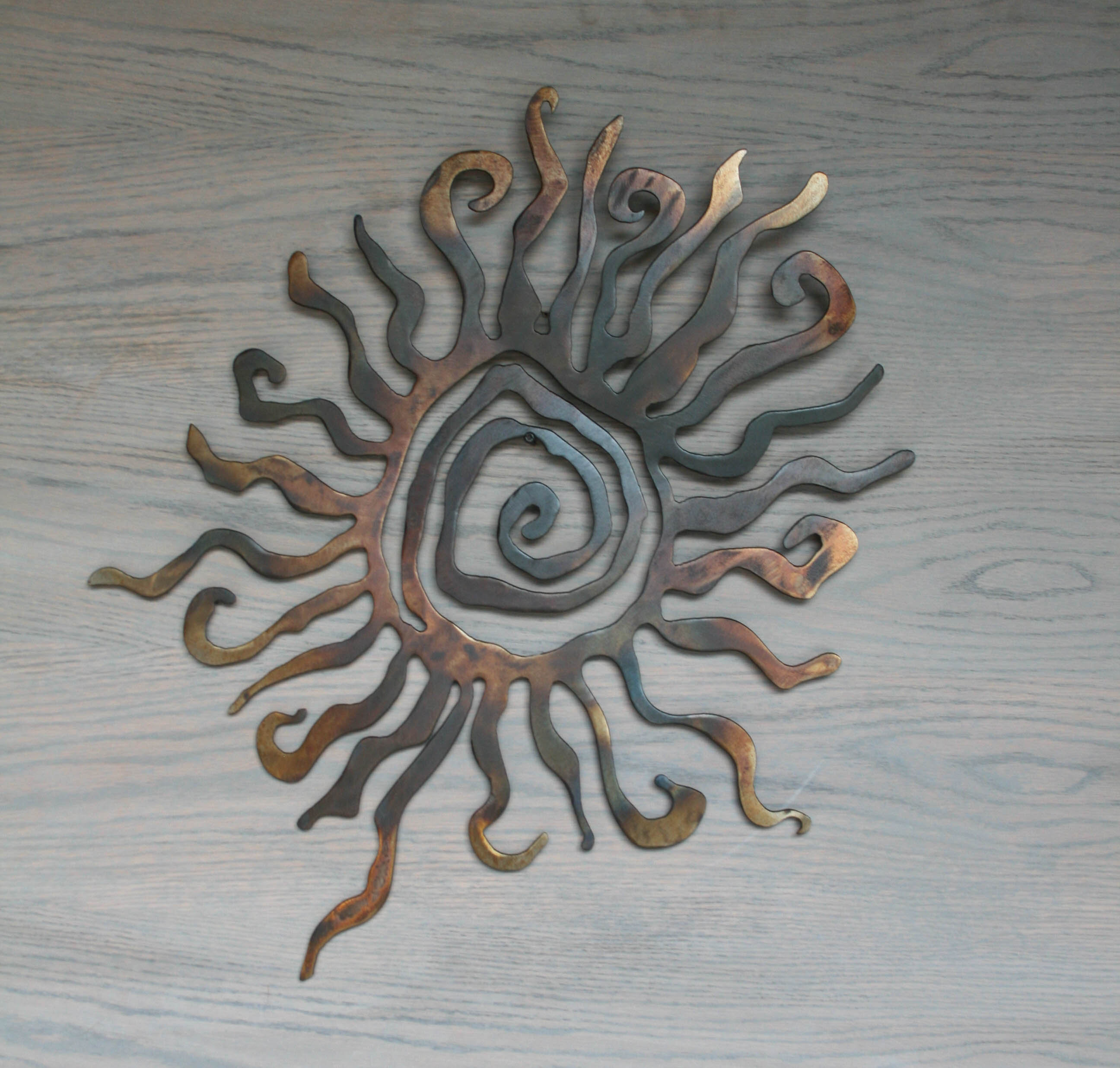 Sun Wall Art Rustic Home Wall Decor Boho Farmhouse Yard Decor - Etsy