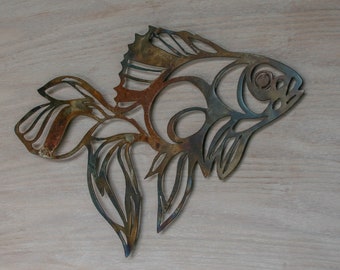 Trout Fish Cutouts Craft Metal Pieces Metal Fish Cutout - Etsy