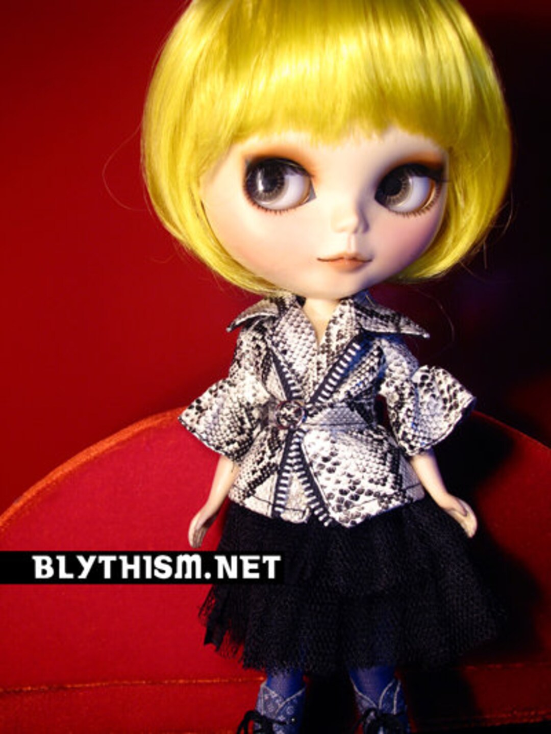 Snake Pattern Jacket, Blythe Clothes Doll Clothes for Blythe 1/6 Bjd ...