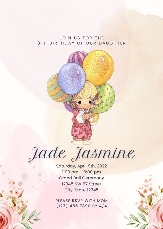 Precious Moments Invitations Precious Moments Babyshower Invitation