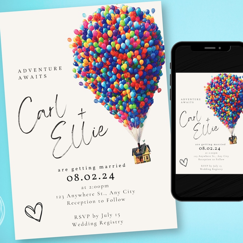 Up Themed Wedding - Etsy
