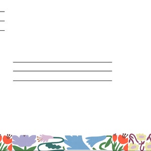 Super Cute and Colorful Pen Pal Stationary Set - Etsy