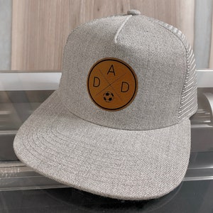 Custom Leather Patch Hat - Custom Name Hat - Toddler - Youth - Adult ...