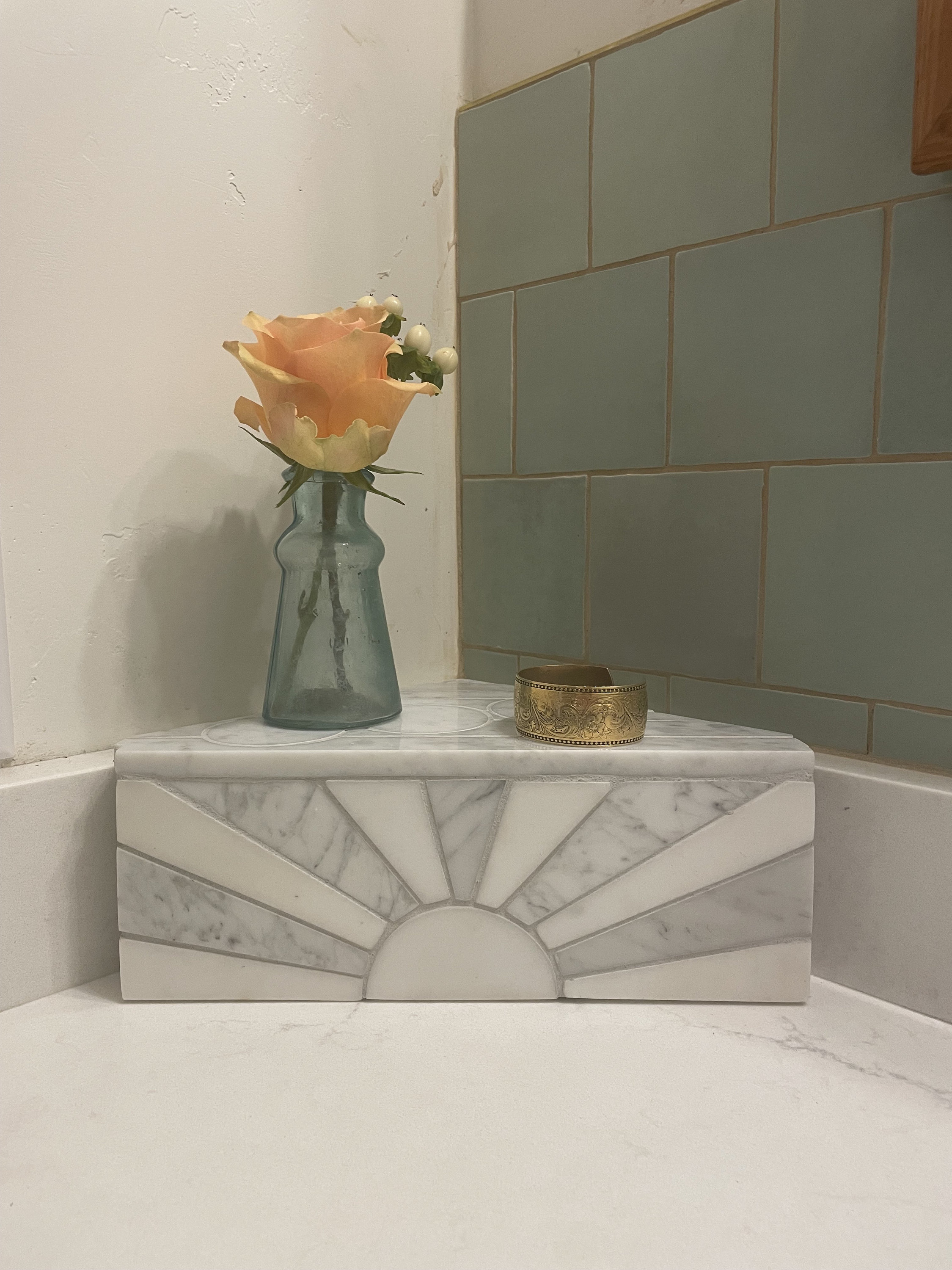 Marble Sunburst Stand - Etsy