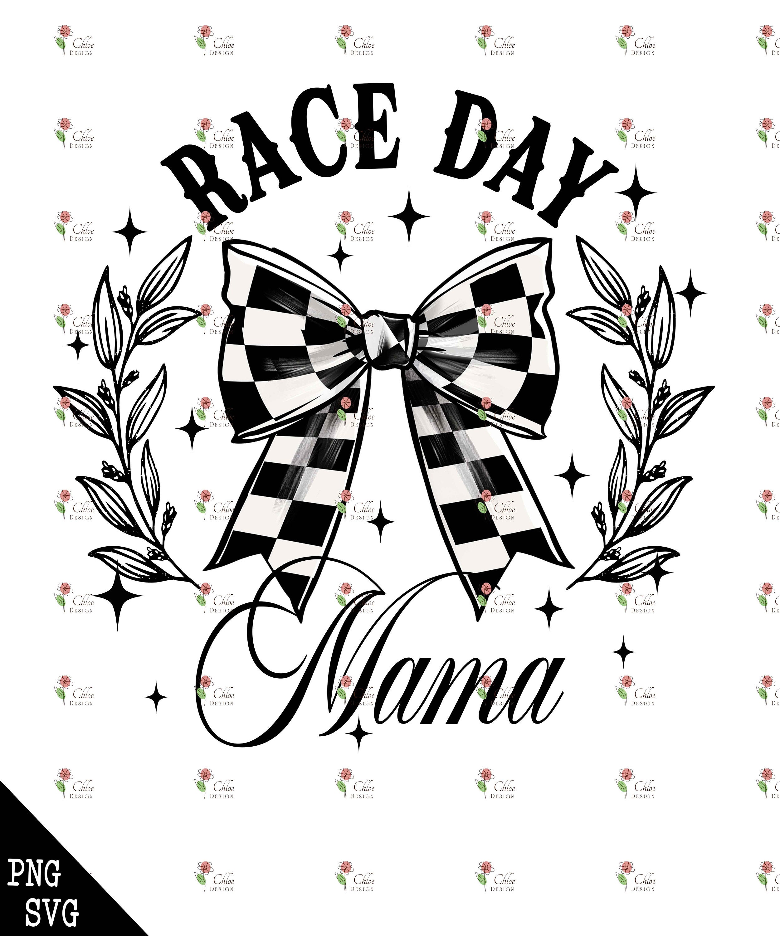 Retro Racing Mama Png Svg, Checkered Flag, Coquette Aesthetic, Racing ...