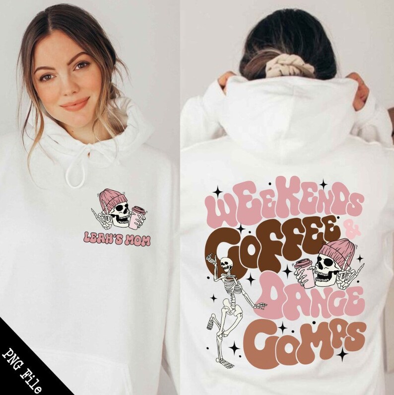 Skeleton Dance Comp SVG, Custom Dance Mom PNG, Weekends Coffee and ...