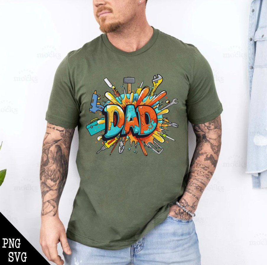 The Best Dad PNG SVG, Dad Tools Png, Best Dad Ever Png, Funny Dad Png ...