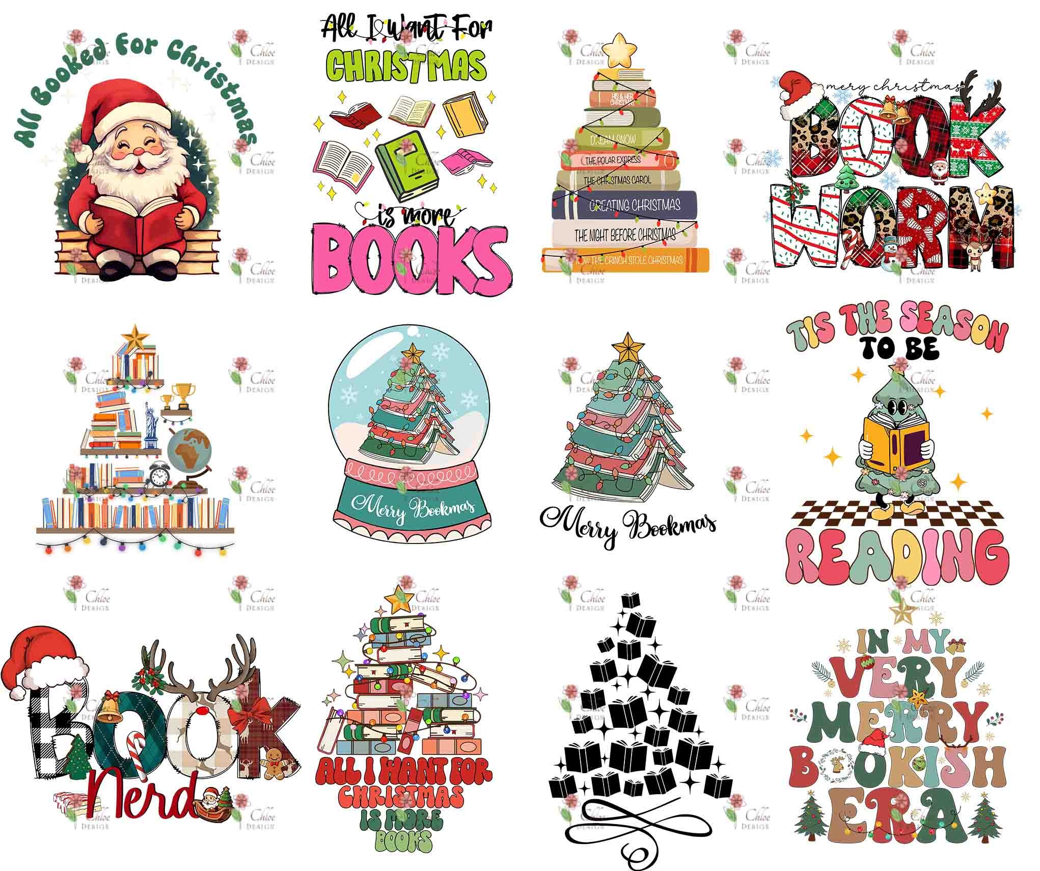 Book PNG Bundle, Reading Png Bundle, Book Lover Png, Fall Reading ...