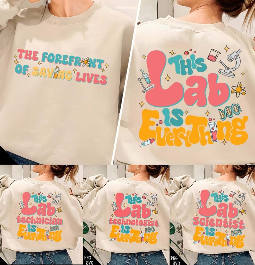 Lab Week Group Retro Custom PNG, SVG, Lab Scientist Gift, Laboratory ...