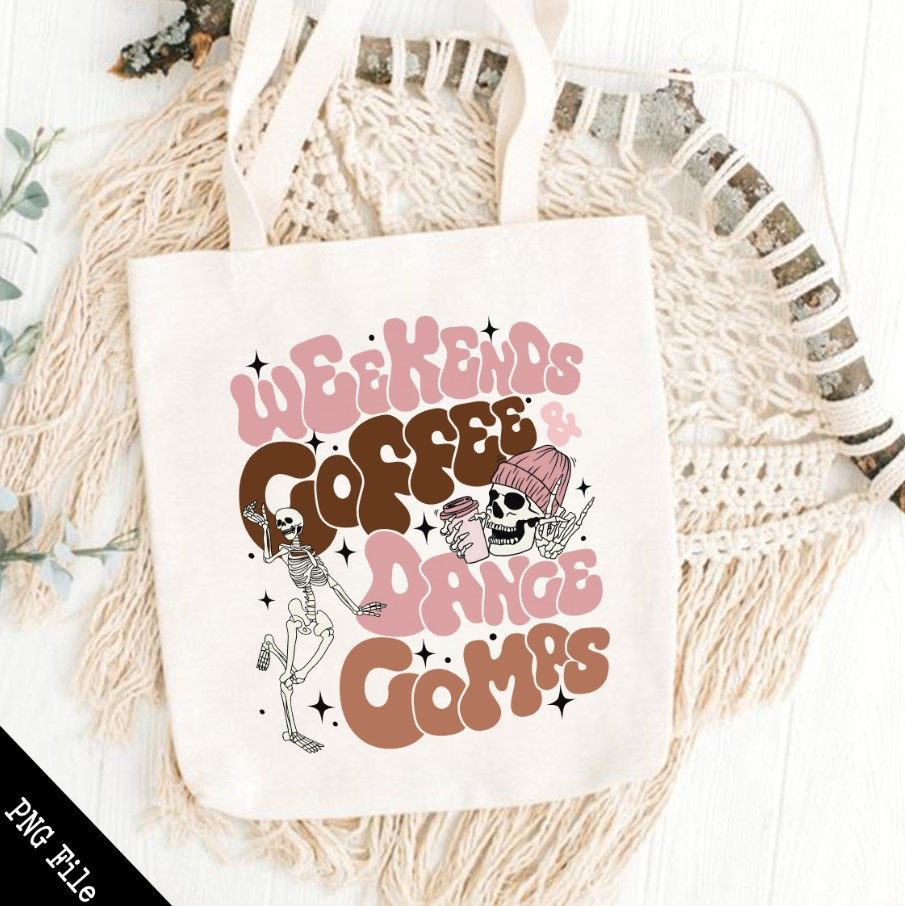 Skeleton Dance Comp SVG, Custom Dance Mom PNG, Weekends Coffee and ...