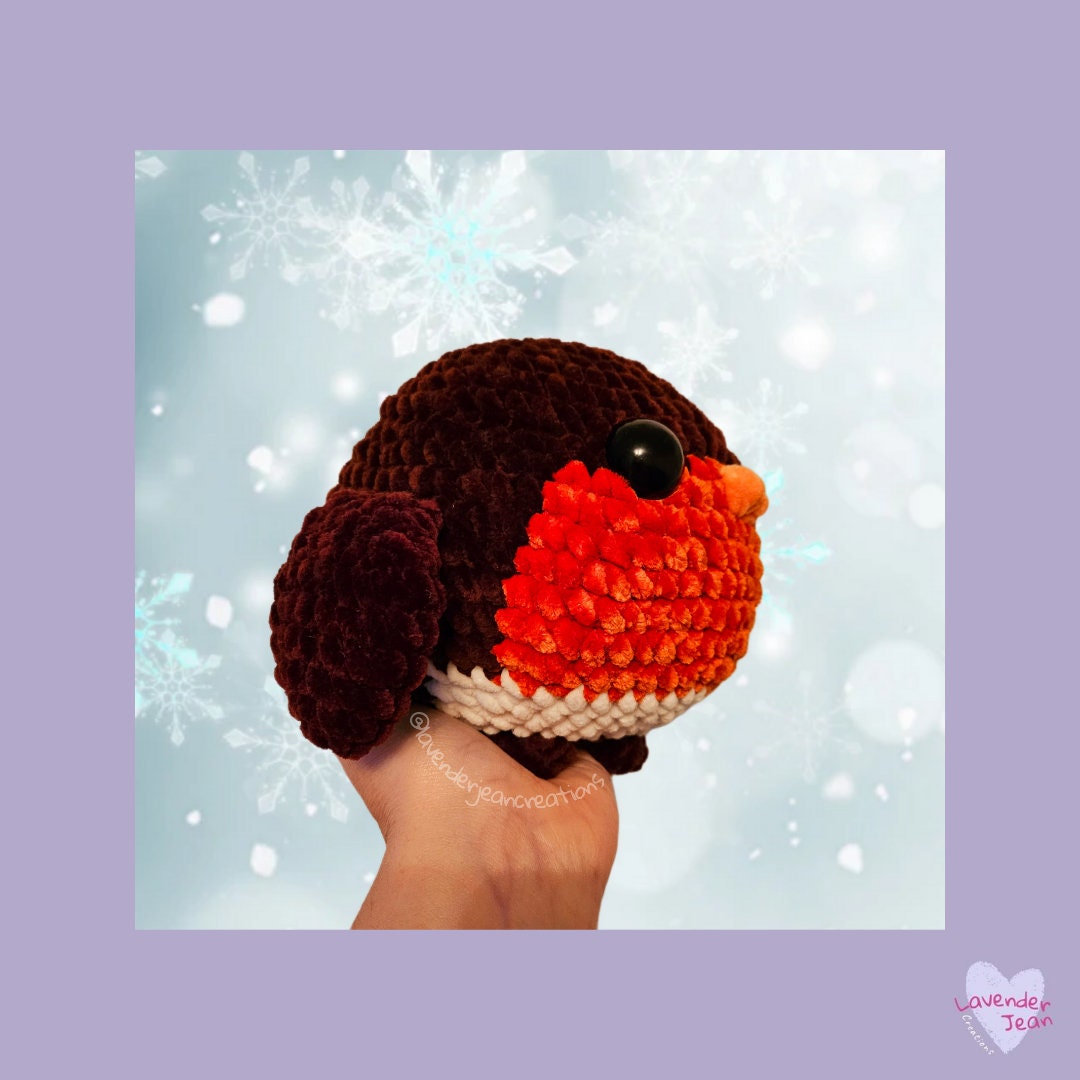 PDF PATTERN - Robbie the Robin - Etsy