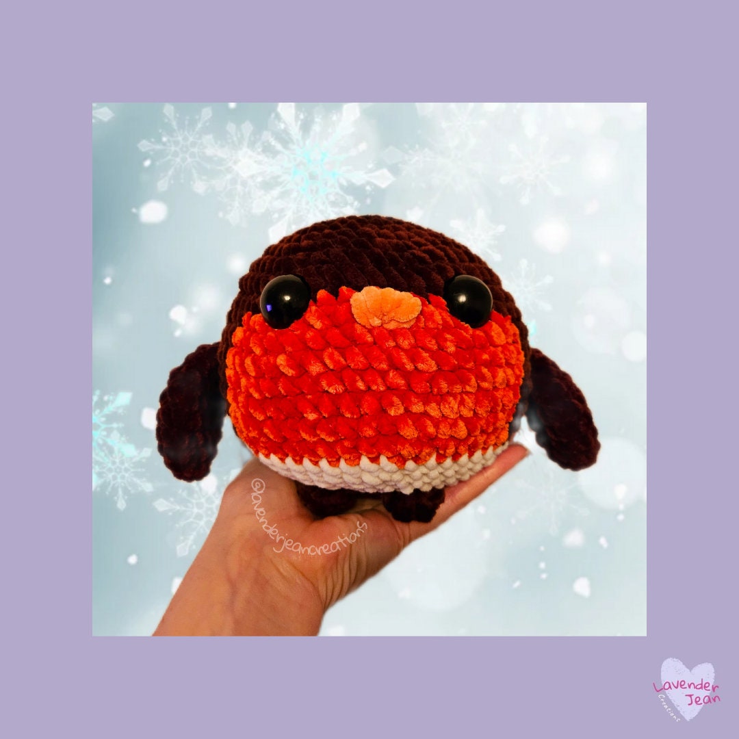 PDF PATTERN - Robbie the Robin - Etsy