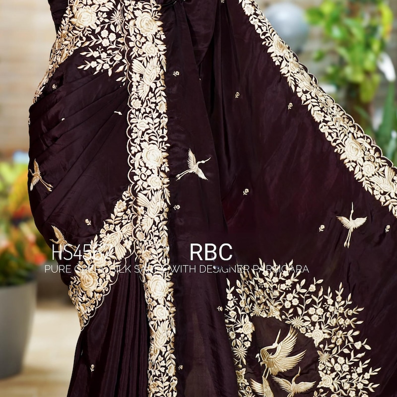 Parsi. Gara Saree - Etsy