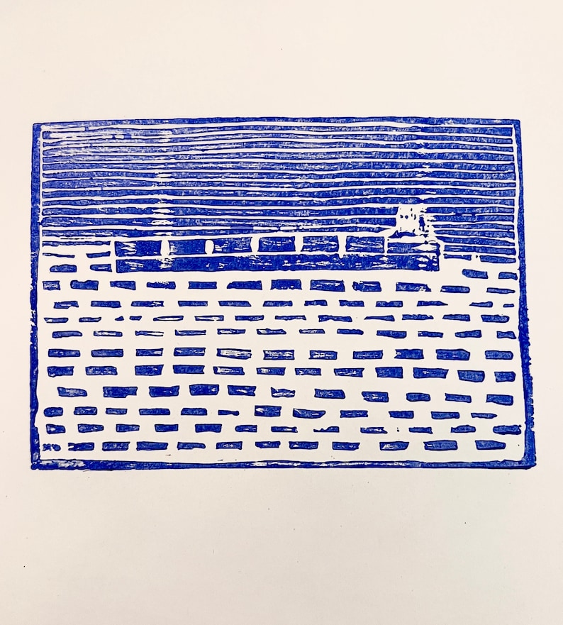 Hand Printed Limited Run Lino Print - Etsy