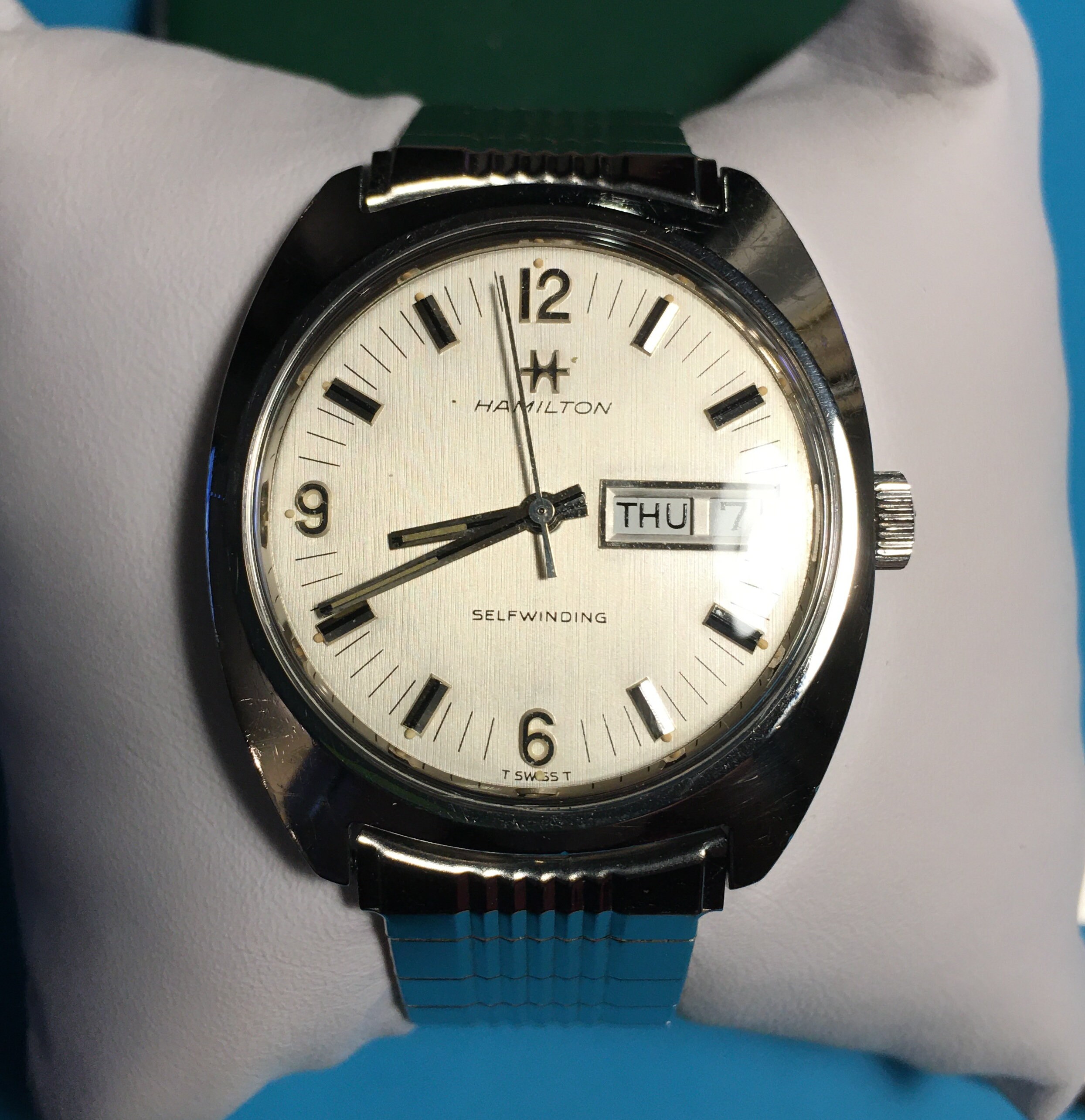 1970's Hamilton Automatic Day-date. Excellent Condition, Serviced, New ...
