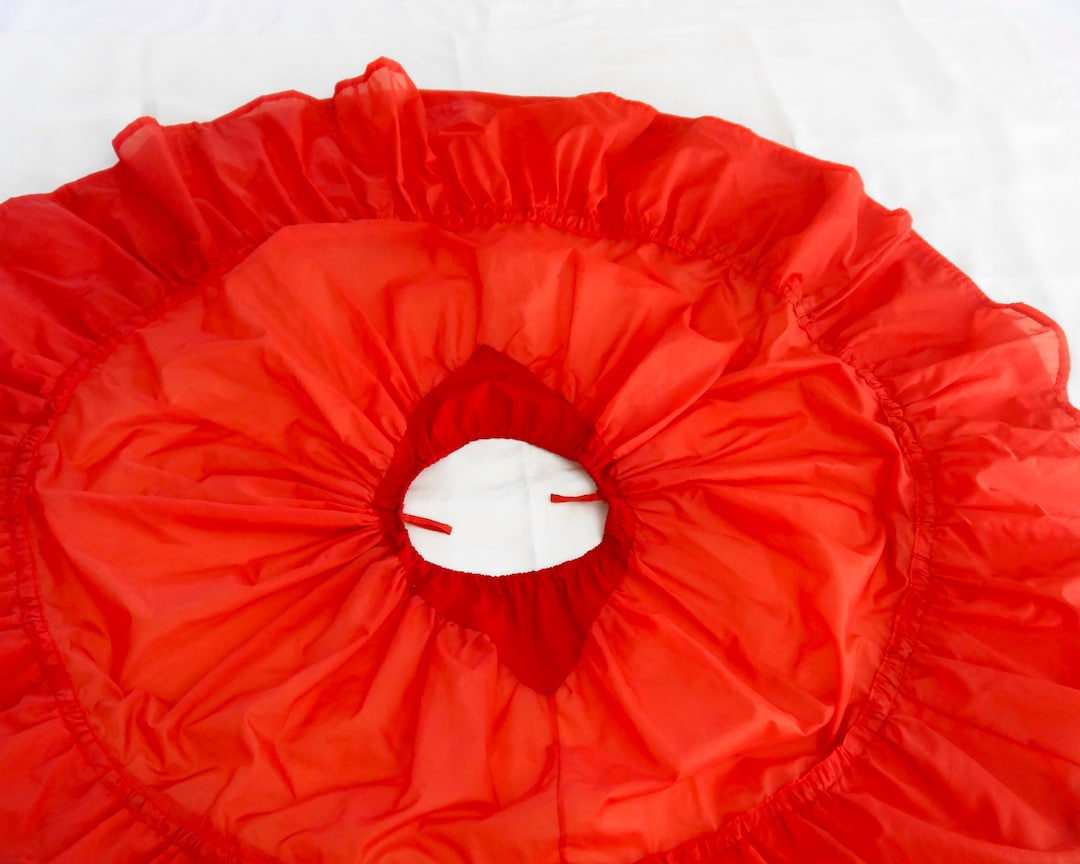 Vintage 50's Full Circle Red Petticoat by jessica Gold XS-XL - Etsy