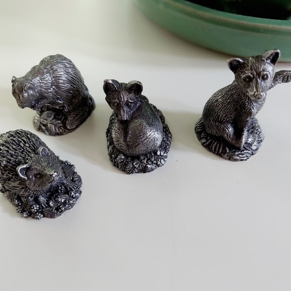 Pewter Figurines - Etsy