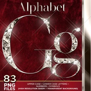 Diamond Alphabet Letters, Sparkling Glitter Letters, Luxury Diamond ...