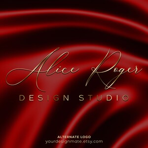 Red Smoke Logo Interior Designer Logo Beauty Logo Jewellery - Etsy