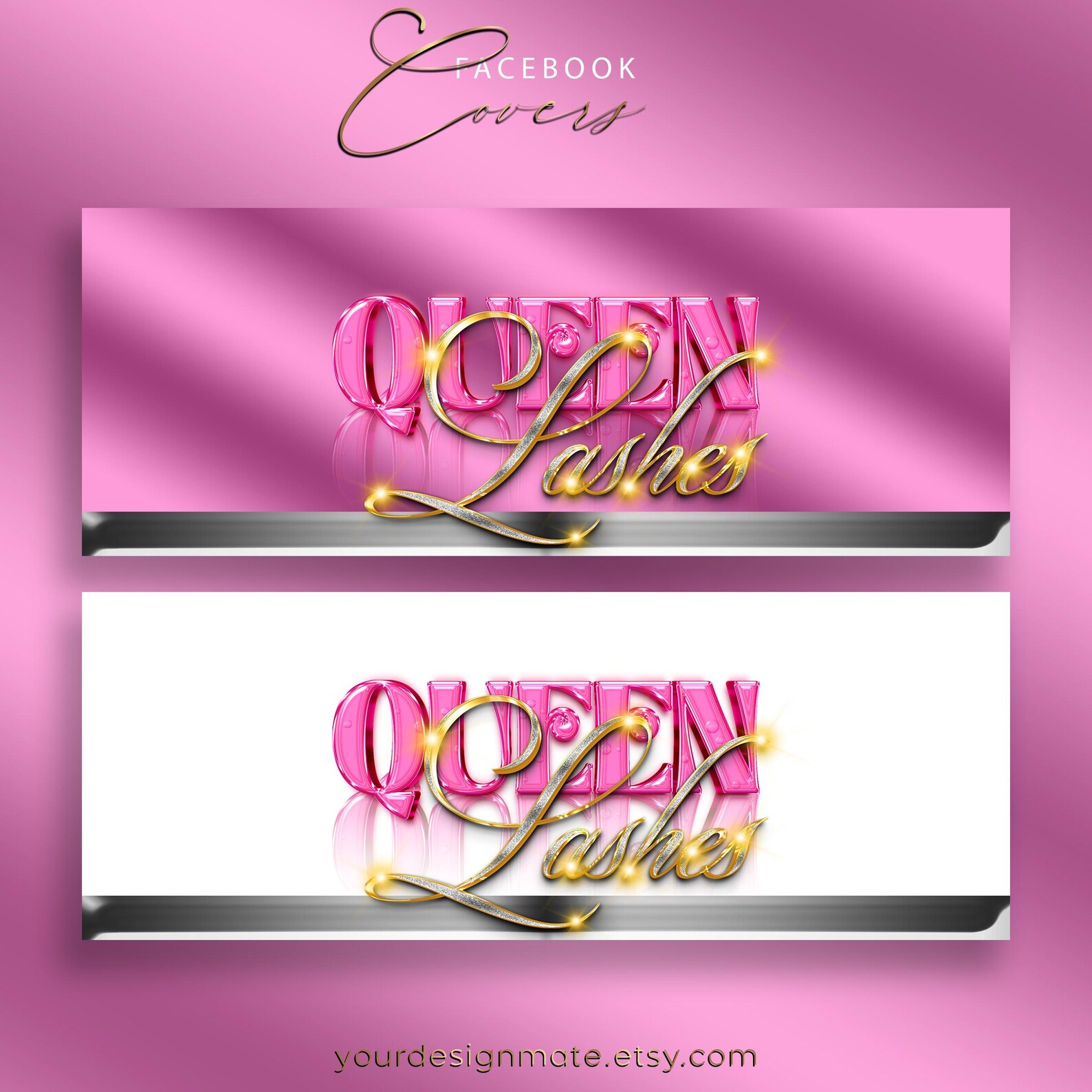 Pink Eyelash Logo Design, Lash Extension Logo, Bling Premade Logo ...