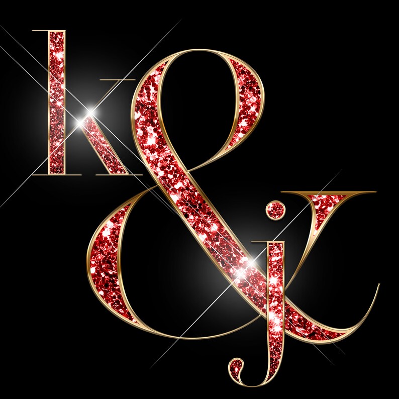 Red Glitter Alphabet PNG, Glitter Alphabet Clipart, Diamond Alphabet ...