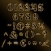 Black Bold Chrome Alphabet PNG, Metallic Black Letters Clipart, Black ...