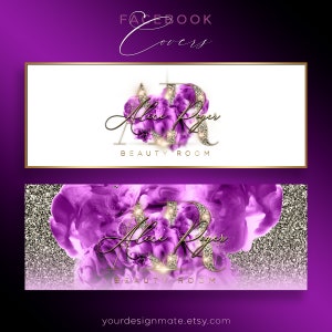 Beauty Logo, Purple Glitter Logo, Jewellery Logo, Sparkle Purple Logo ...