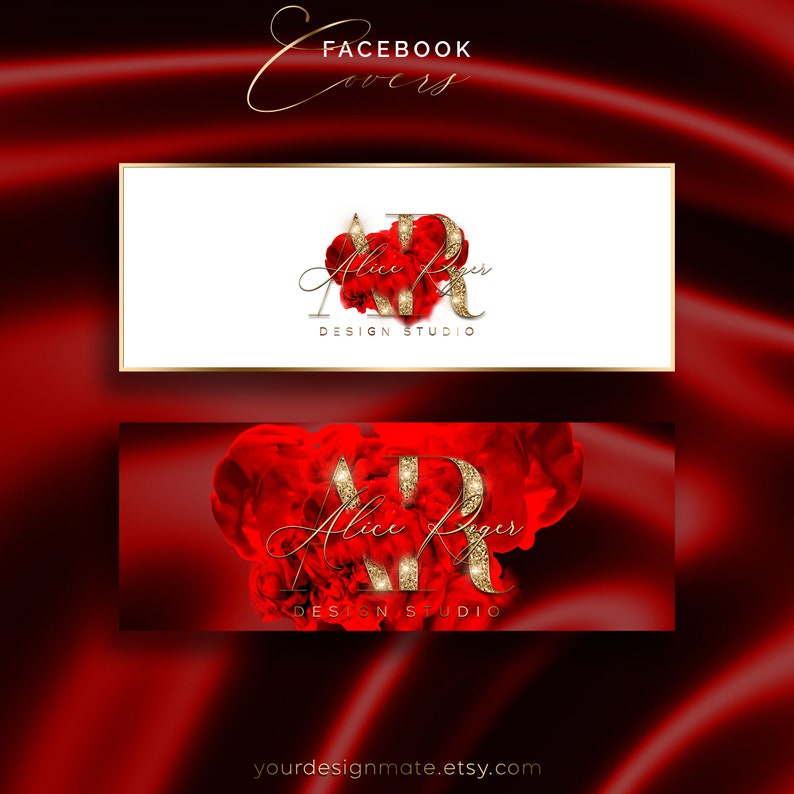 Red Smoke Logo Interior Designer Logo Beauty Logo Jewellery - Etsy