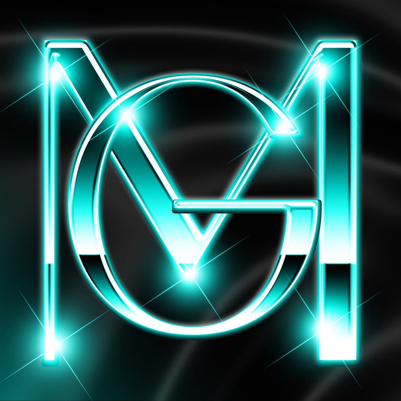 Turquoise Chrome Alphabet, Turquoise Alphabet PNG, Teal Metallic ...