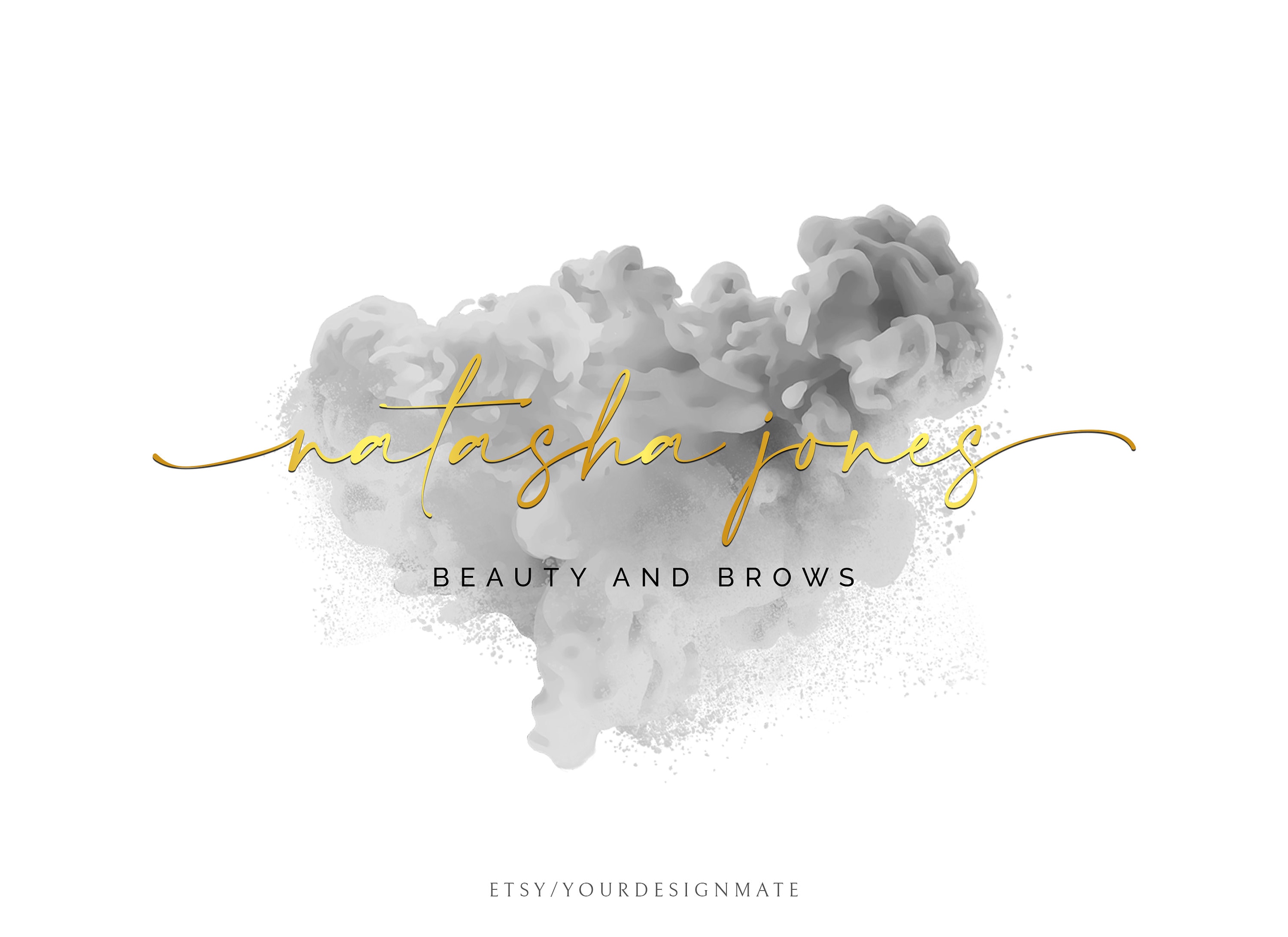 Gold Beauty Logo Makeup Logo Lash Logo Brows Logo Gold - Etsy UK
