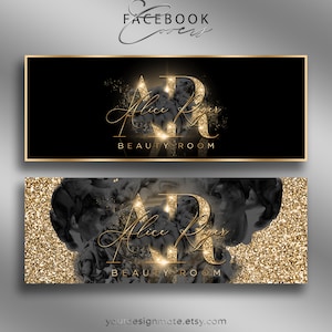 Gold Glitter Logo, Beauty Logo, Jewellery Logo, Gold Black Logo ...