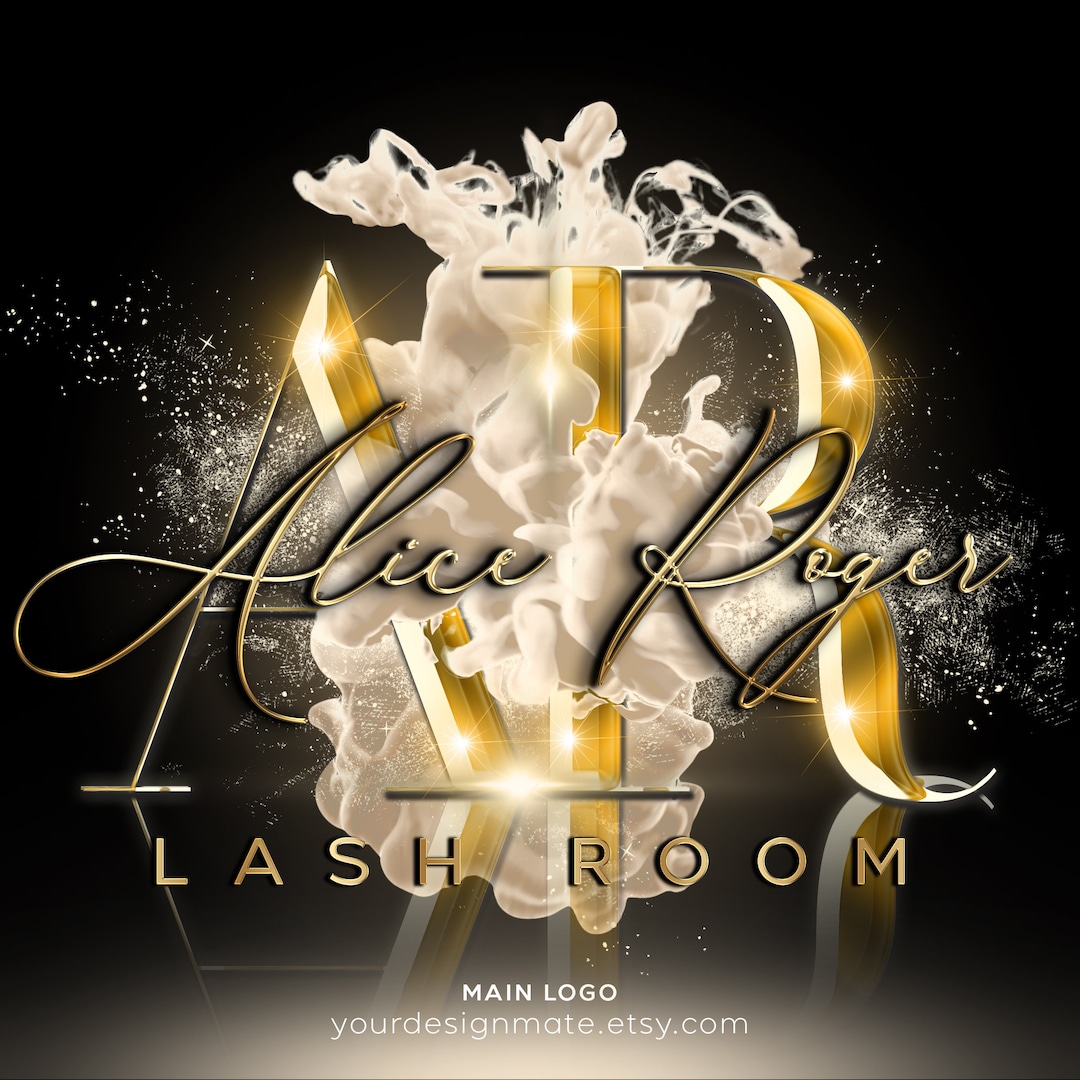 Gold Beauty Logo, Chrome Logo Design, Jewellery Logo, Sparkle Glitter ...