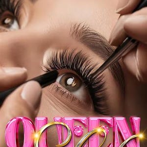Pink Eyelash Logo Design, Lash Extension Logo, Bling Premade Logo ...