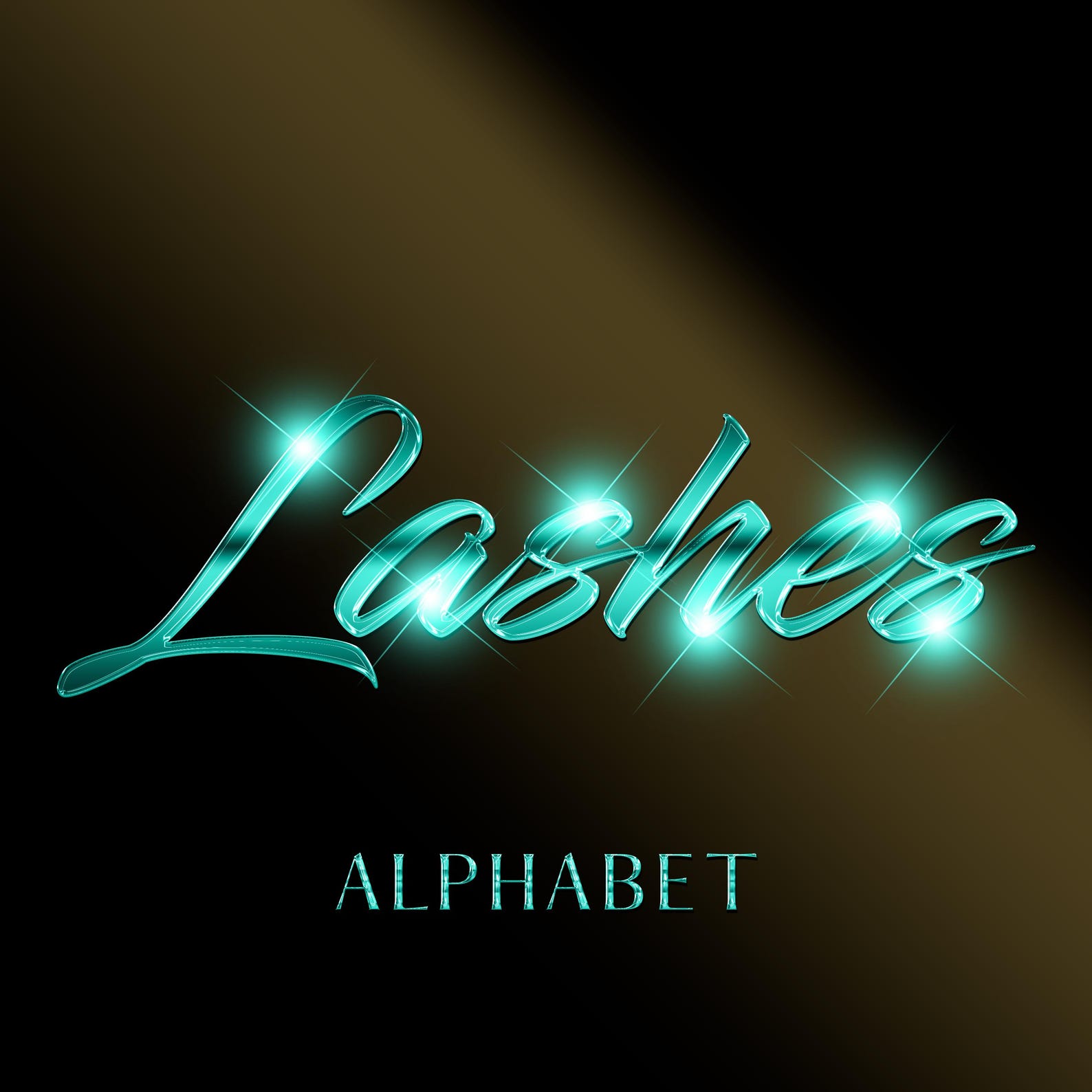 Turquoise Alphabet Letters PNG, Glossy Script Turquoise Chrome Letters ...