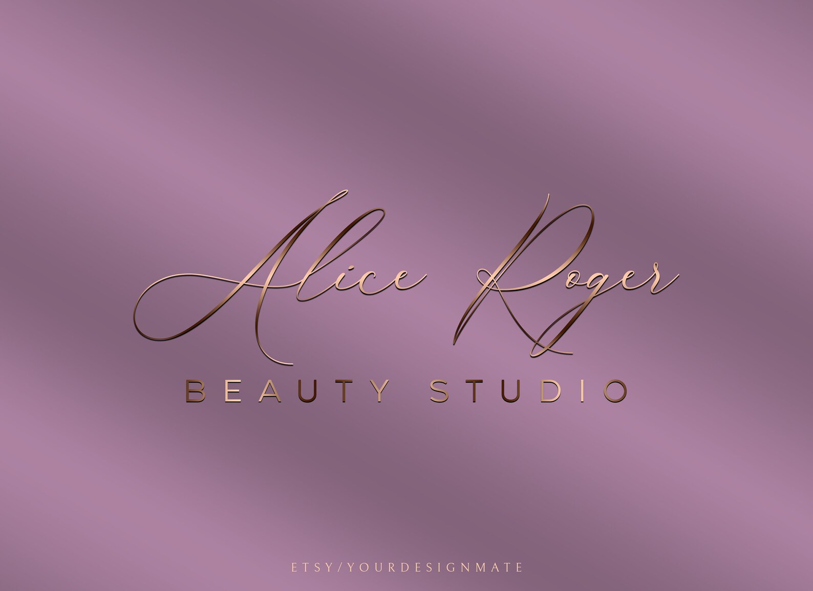 Lilac Logo Beauty Logo Rose Gold Logo Scented Candles Logo - Etsy India