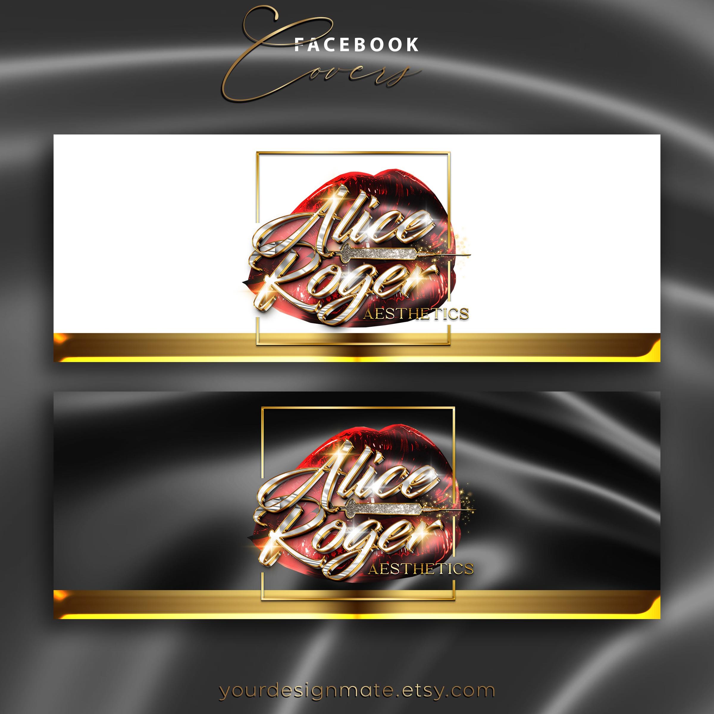 Lip Injector Logo | Botox Beauty Logo | Silver & Gold Lip Filler ...