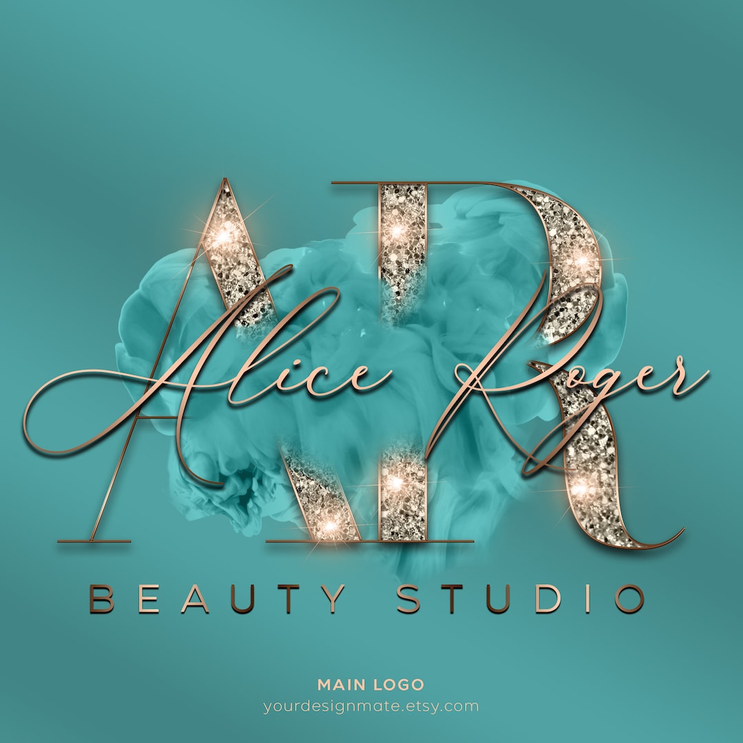 Beauty Logo Turquoise Logo Jewellery Logo Sparkle Logo - Etsy