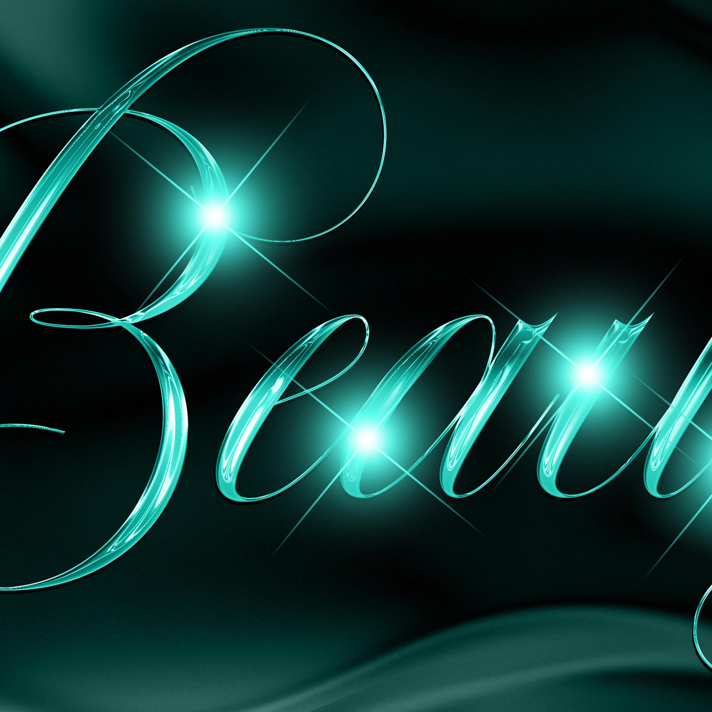 Turquoise Chrome Alphabet PNG, Script Letters, Metallic Foil Clipart ...