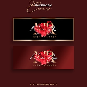 Red Watercolor Logo, Red Smoke Logo, Beauty Logo, Signature Logo, Red ...