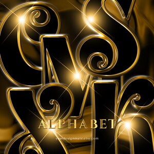 Black Bold Chrome Alphabet PNG, Metallic Black Letters Clipart, Black ...