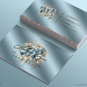 Beauty Logo, Blue Glitter Logo, Jewellery Logo, Sparkle Glitter Logo ...
